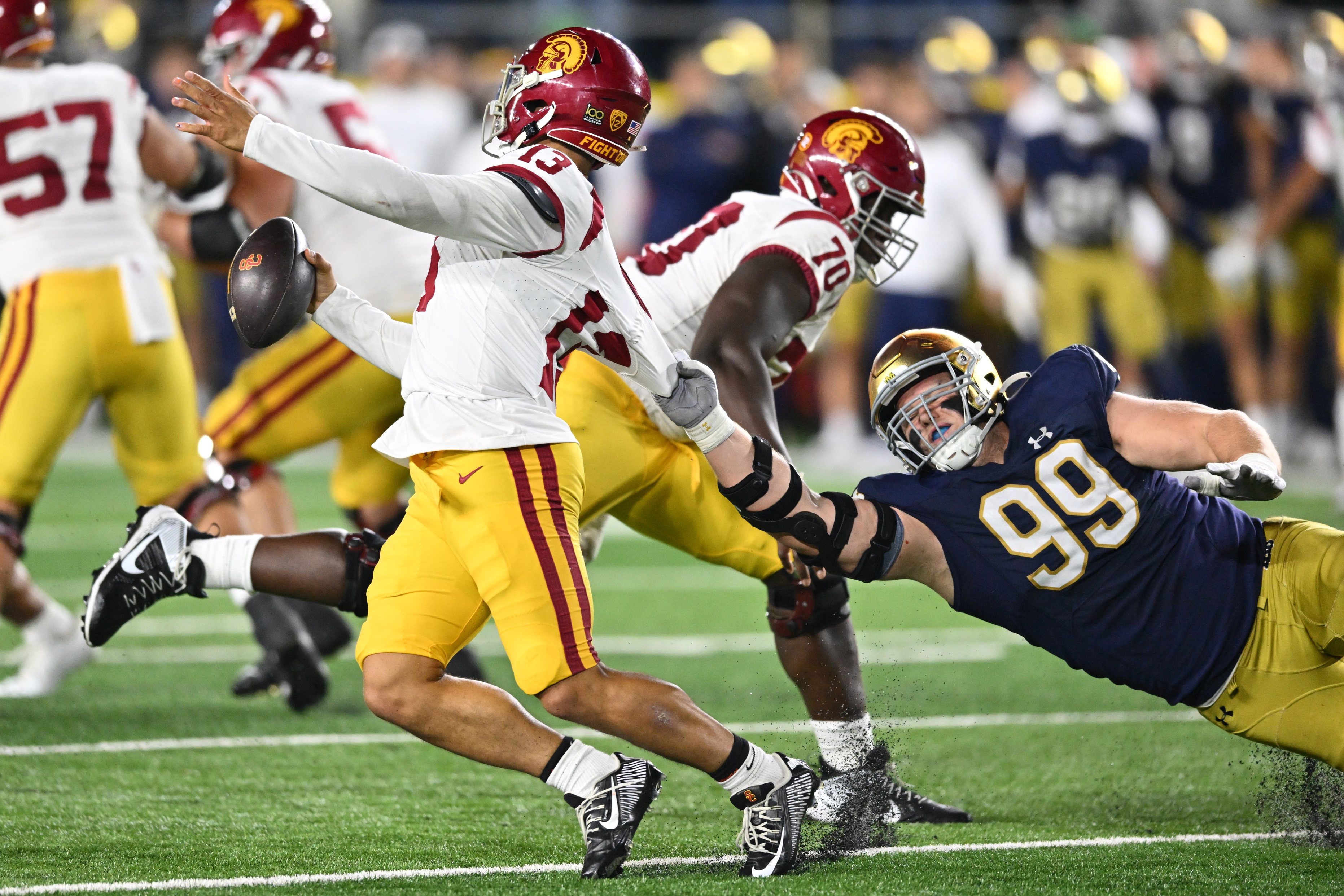 USC Football: O Line Called Out After Caleb Williams' 6 Sacks - Sports ...