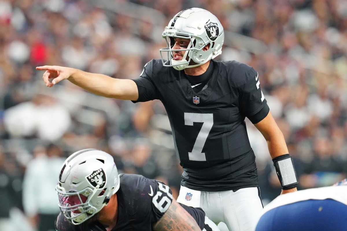 Las Vegas Raiders' QB situation still up in the air for Sunday - Sports ...