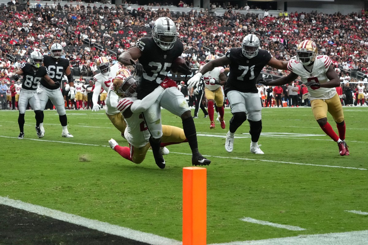 Las Vegas Raiders' Zamir White has been reliable in Year 2 - Sports ...