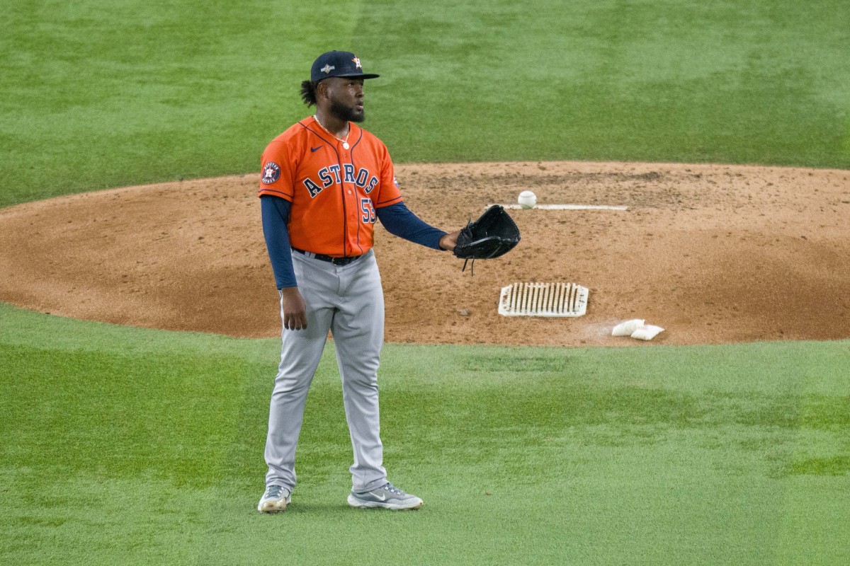 Houston Astros' Starting Pitcher Does Something Never Done Before By ...