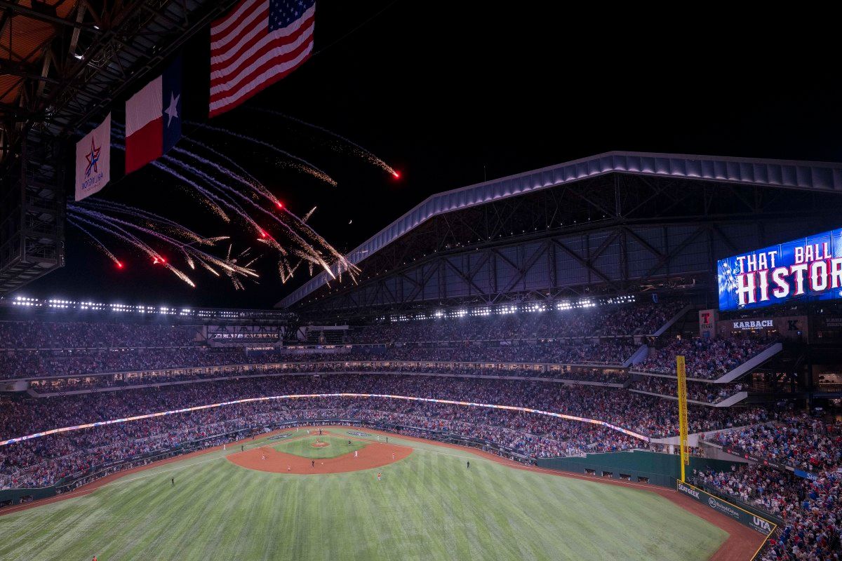 Yankee Stadium At Night World Series