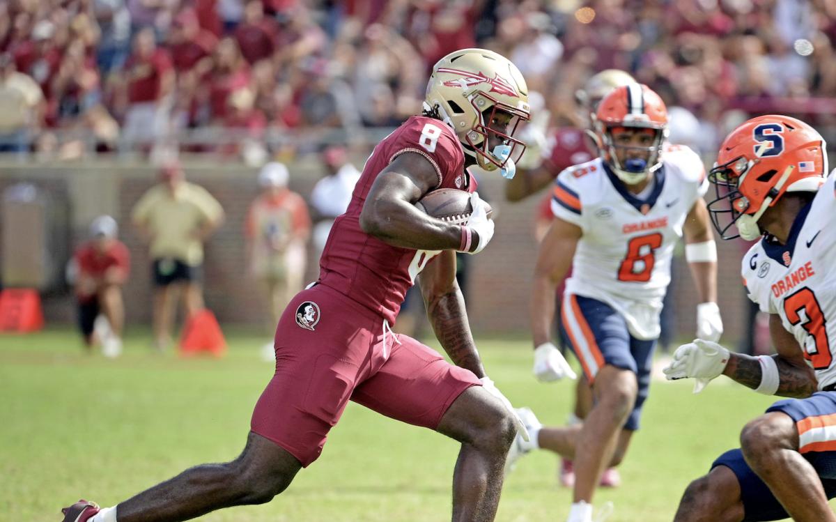 FSU Wide Receiver Hykeem Williams Reflects on First Touchdown as a ...