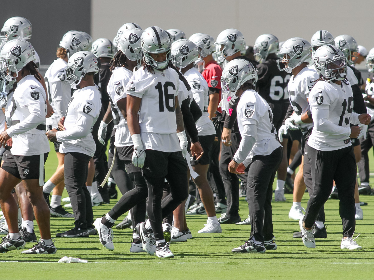 Take a pictorial tour of Las Vegas Raiders practice this week - Sports ...