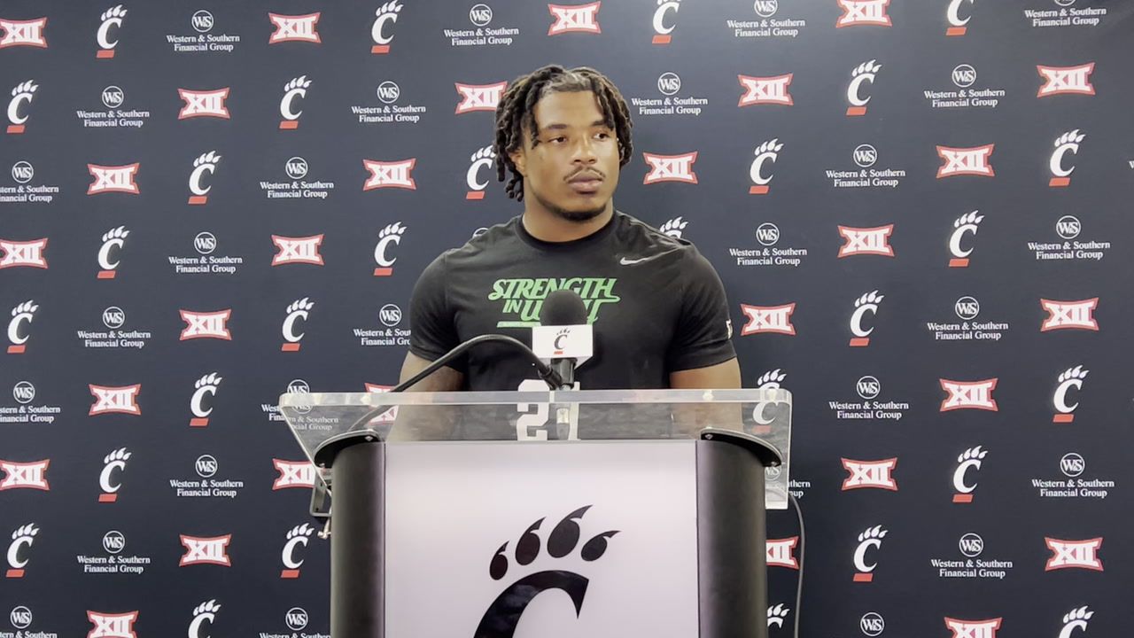 Corey Kiner Baylor Postgame - All Bearcats