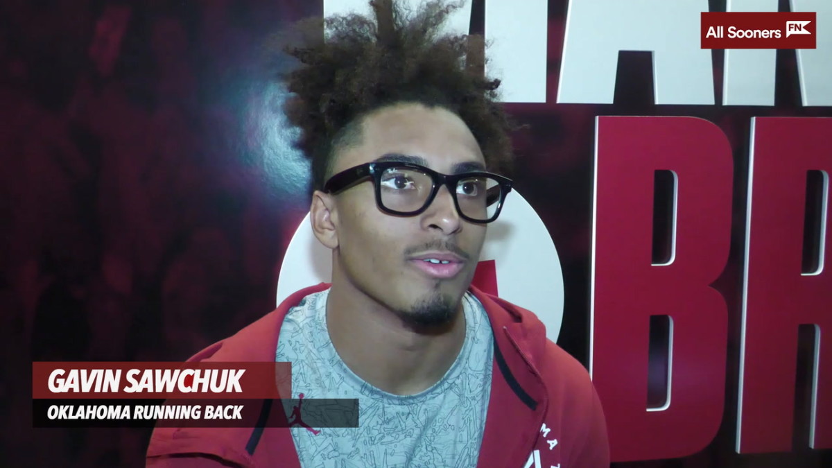 WATCH: Oklahoma RB Gavin Sawchuk Interview - Sports Illustrated ...