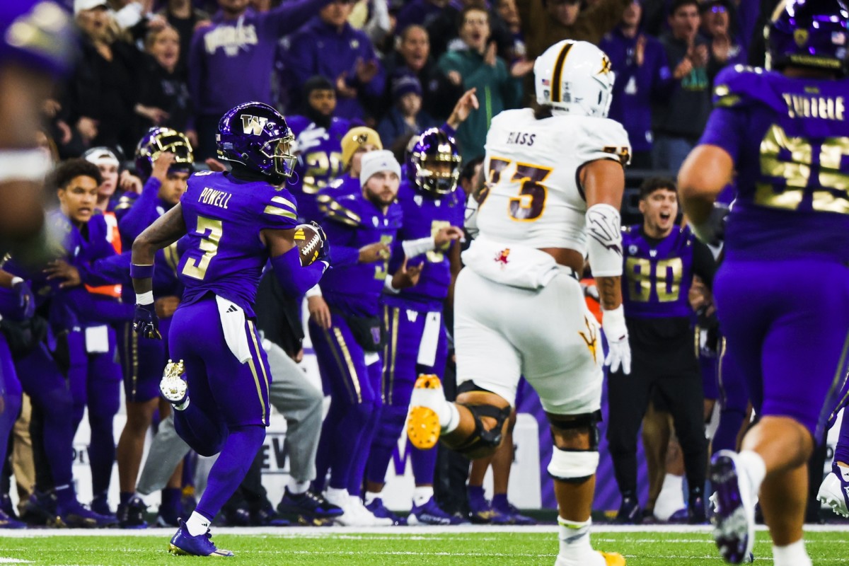 Sun Devils Nearly Do It Again, But Powell's 89-yard Pass Theft Rescues ...