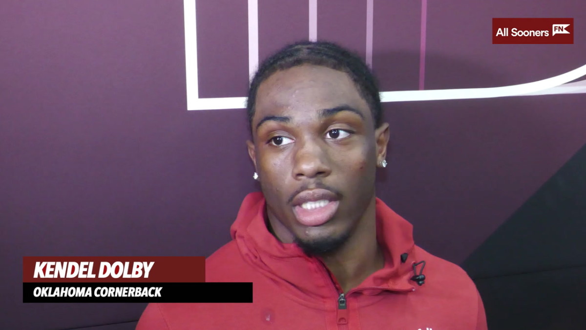WATCH: Oklahoma DB Kendel Dolby Interview - Sports Illustrated Oklahoma ...