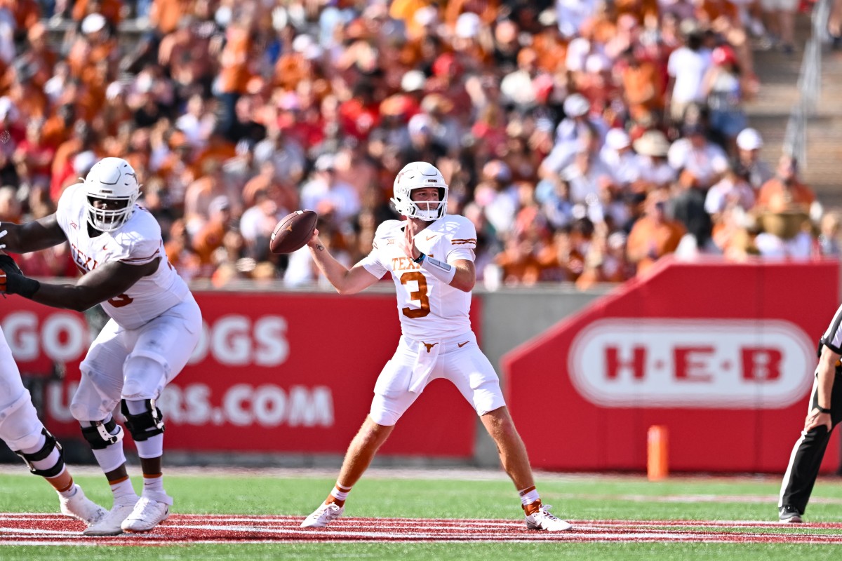 Texas Longhorns Survive vs. Houston Cougars After Ewers Injury - Sports Illustrated Texas ...