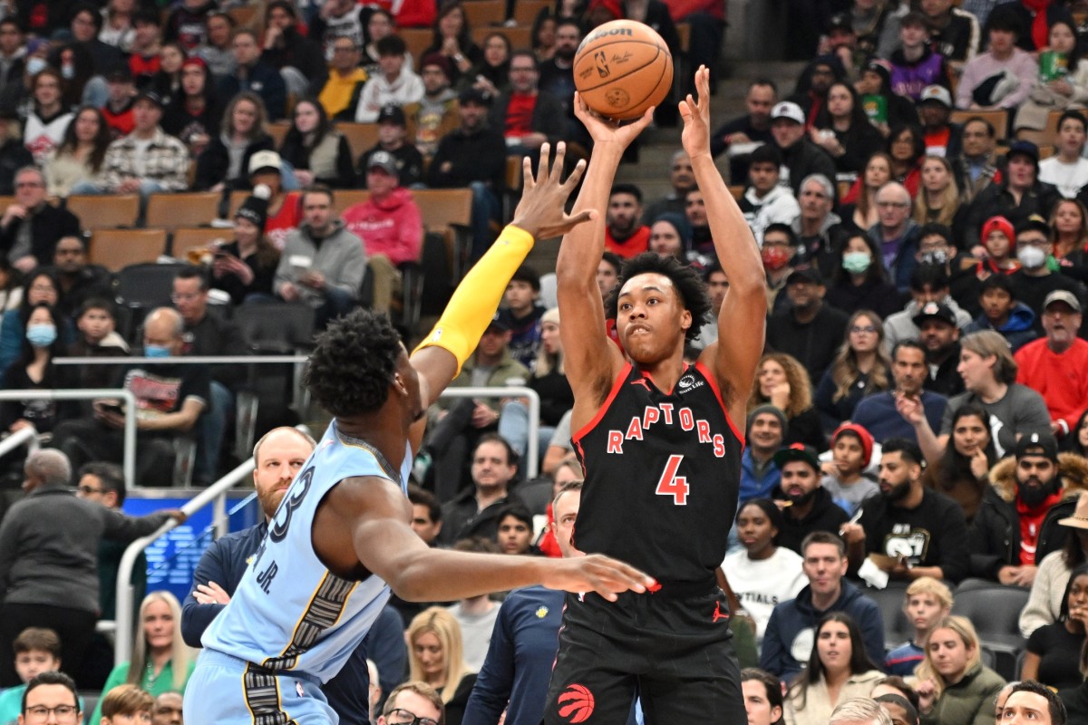 Raptors Talk Scottie Barnes' Developing 3-Point Shot - Sports ...