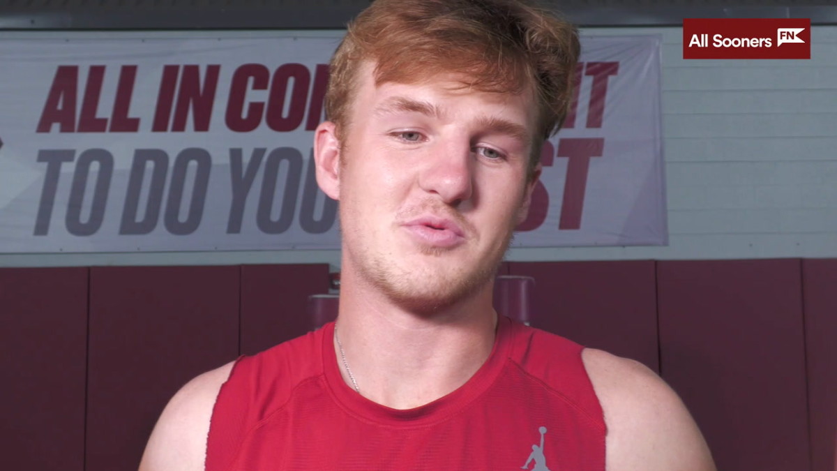 WATCH: Oklahoma P Luke Elzinga Interview - Sports Illustrated Oklahoma ...