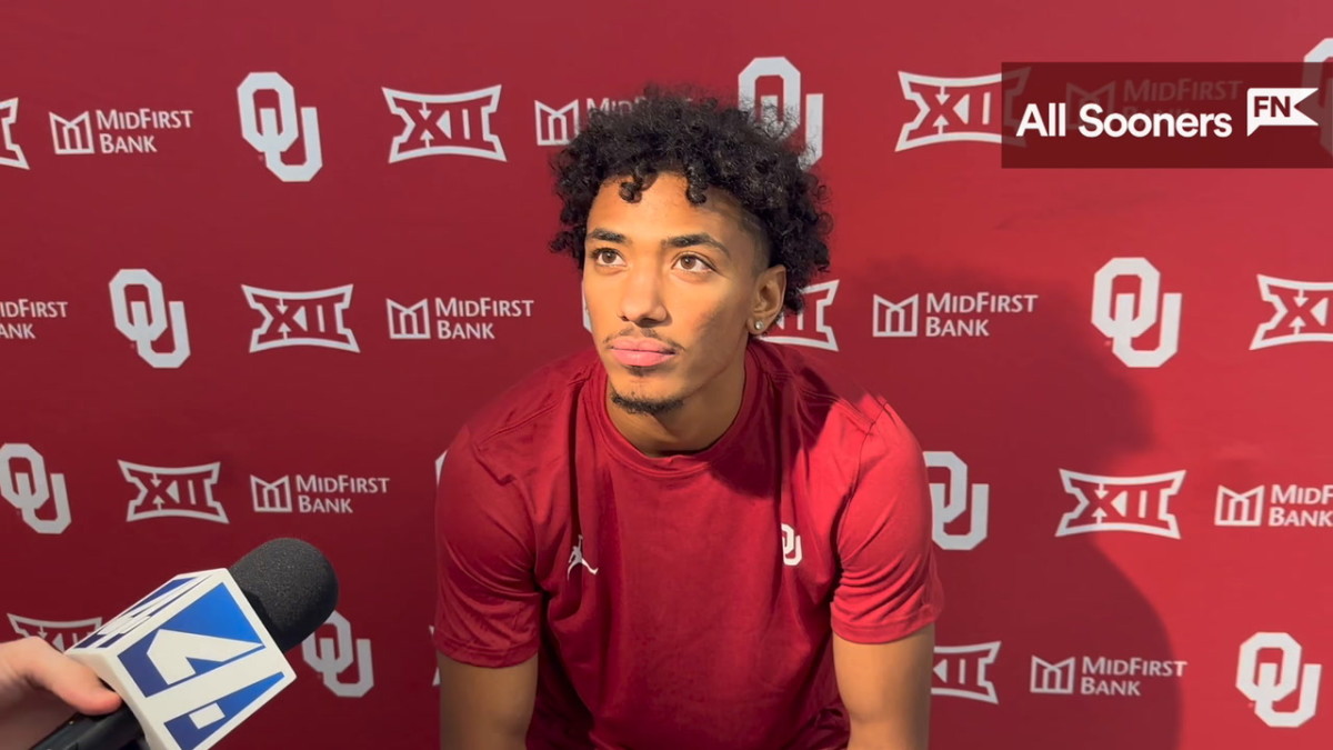 WATCH: Oklahoma G Milos Uzan 2023-24 Media Day - Sports Illustrated ...