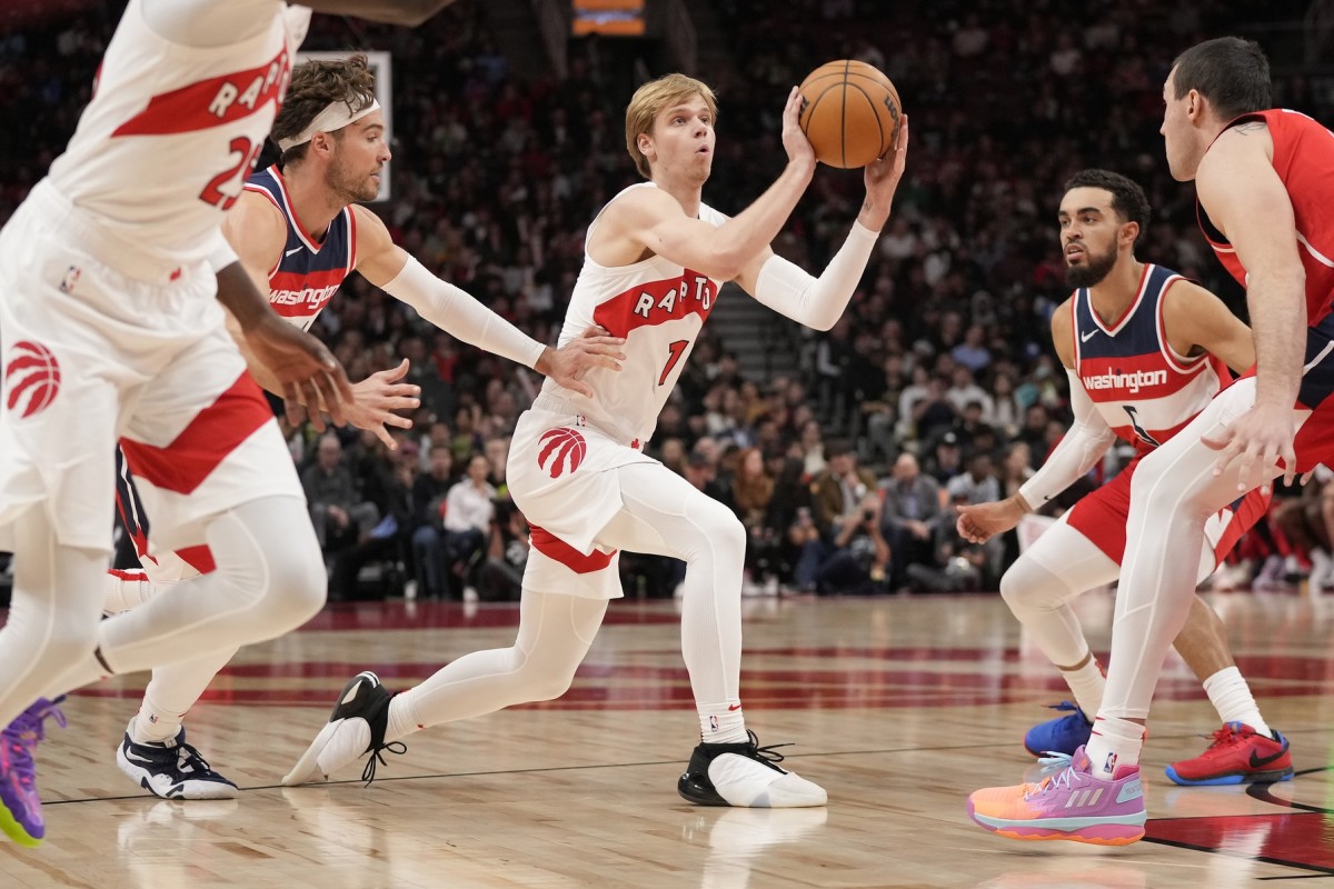 Raptors Discuss Gradey Dick's Development As 1st Game Nears - Sports ...