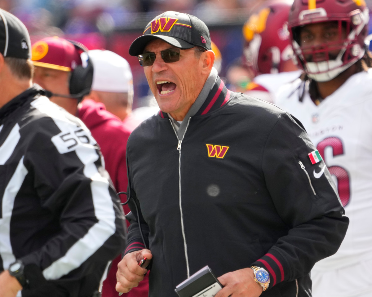 Washington Commanders Coach Ron Rivera Still Positive Despite Losing ...