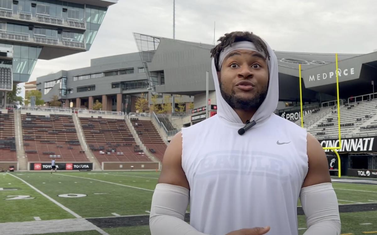 Watch: UC Football Linebacker Dorian Jones on Cleaning up Pass Defense ...