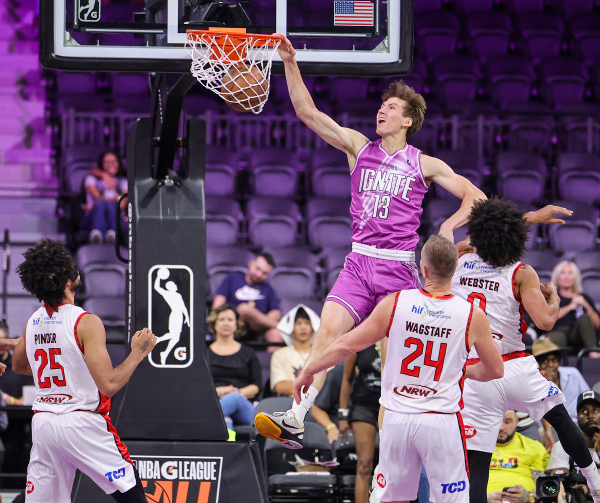 Ignite Update: The Draft Stock of Ron Holland and Matas Buzelis - NBA ...