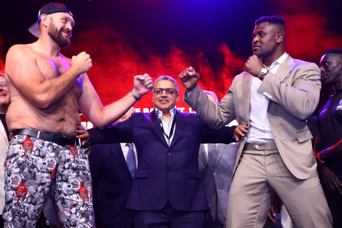 Tyson Fury Makes Startling Guarantee To Francis Ngannou Ahead Of Boxing ...