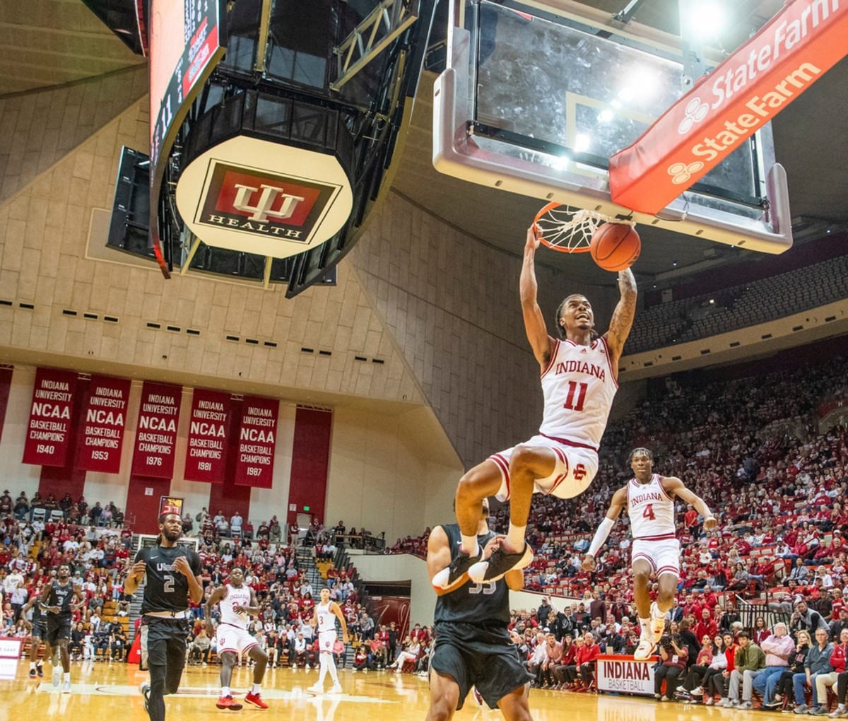 PHOTO GALLERY: Best Pictures From Indiana's Exhibition Game Win Over ...