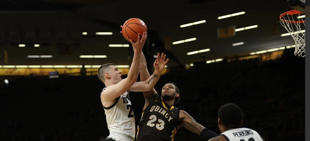Iowa-Quincy Basketball Takeaways - Sports Illustrated Iowa Hawkeyes ...