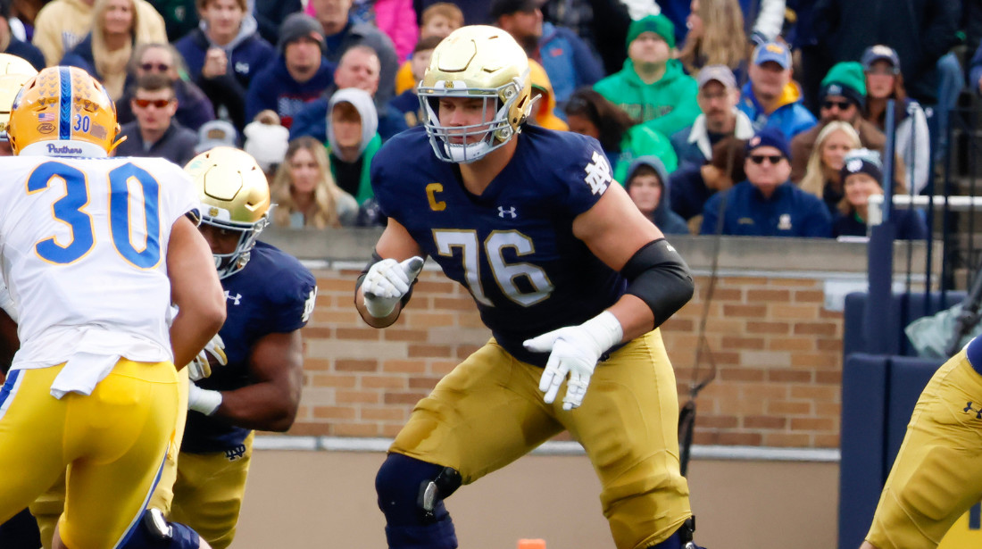 Notre Dame Lineman Joe Alt Is Looking To Cement His Elite Status At The ...