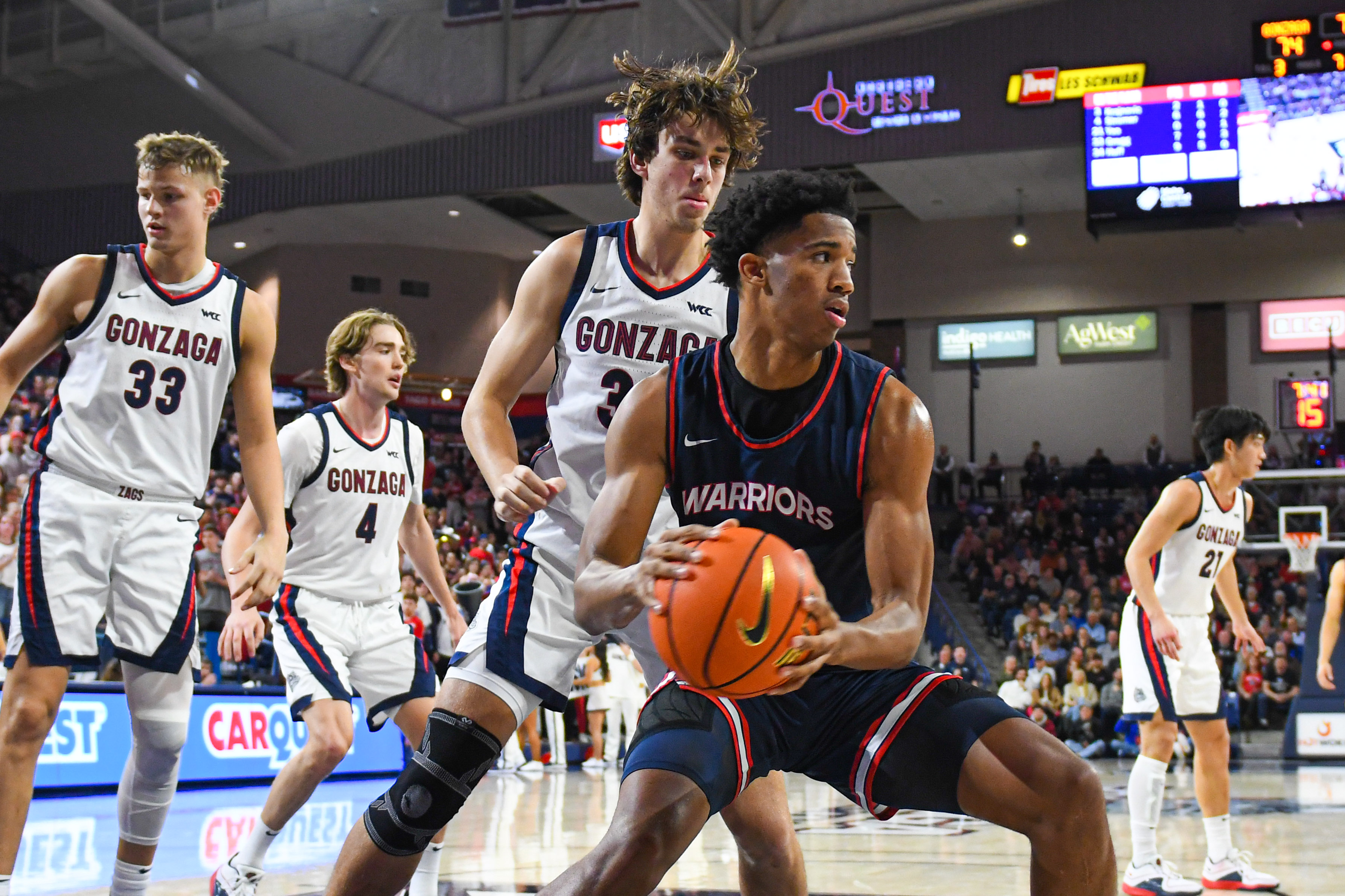 Photos: Gonzaga men's basketball opens 2023 season with exhibition win ...