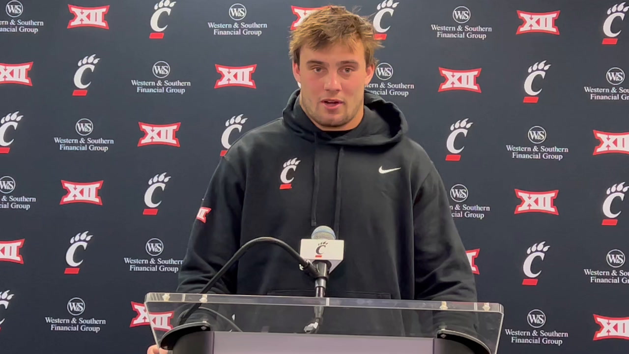 UC Linebacker Jack Dingle UCF Postgame Presser - All Bearcats