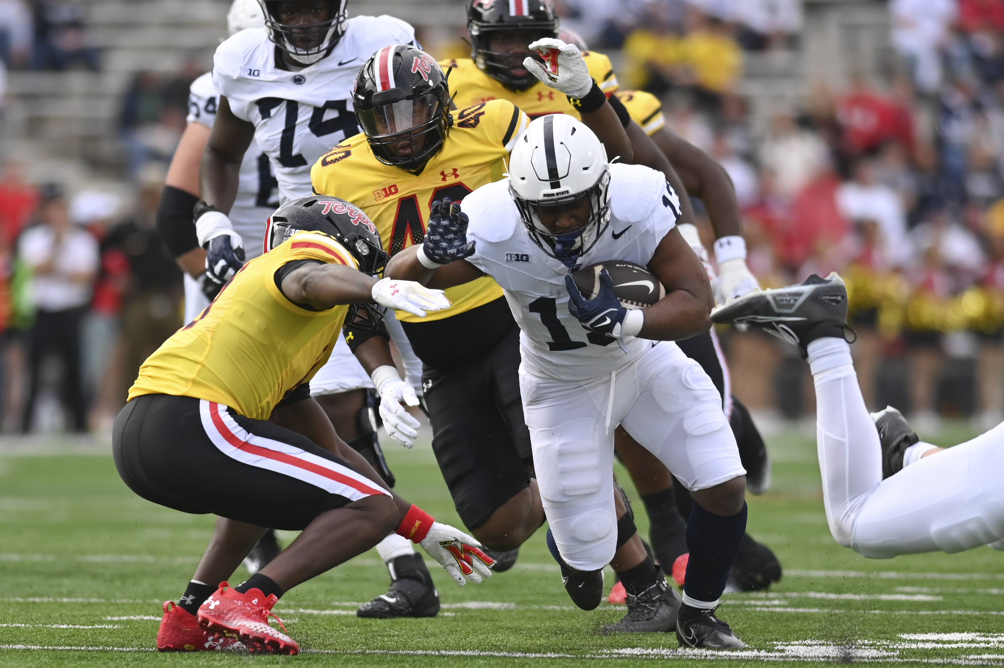 Penn State Running Back Kaytron Allen Leads Nittany Lions Offense Into ...