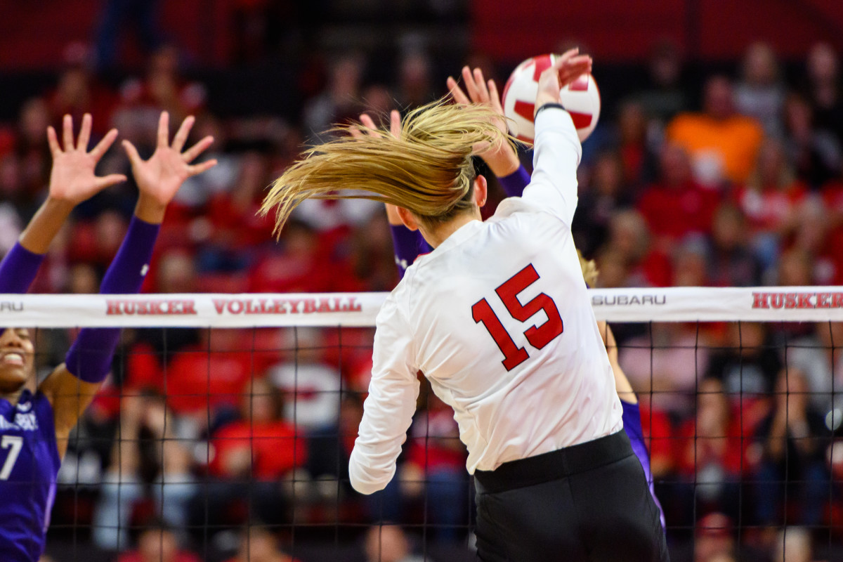 Gallery: Nebraska Volleyball Downs Northwestern in Four Sets - All Huskers