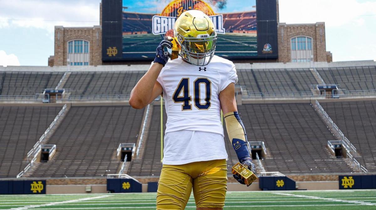 Class Impact: LB Dominik Hulak Commits To Notre Dame - Sports ...