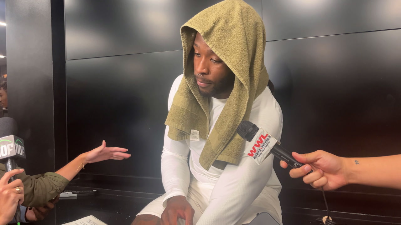 Alvin Kamara Locker Room Interview - Week 10 - Sports Illustrated New ...