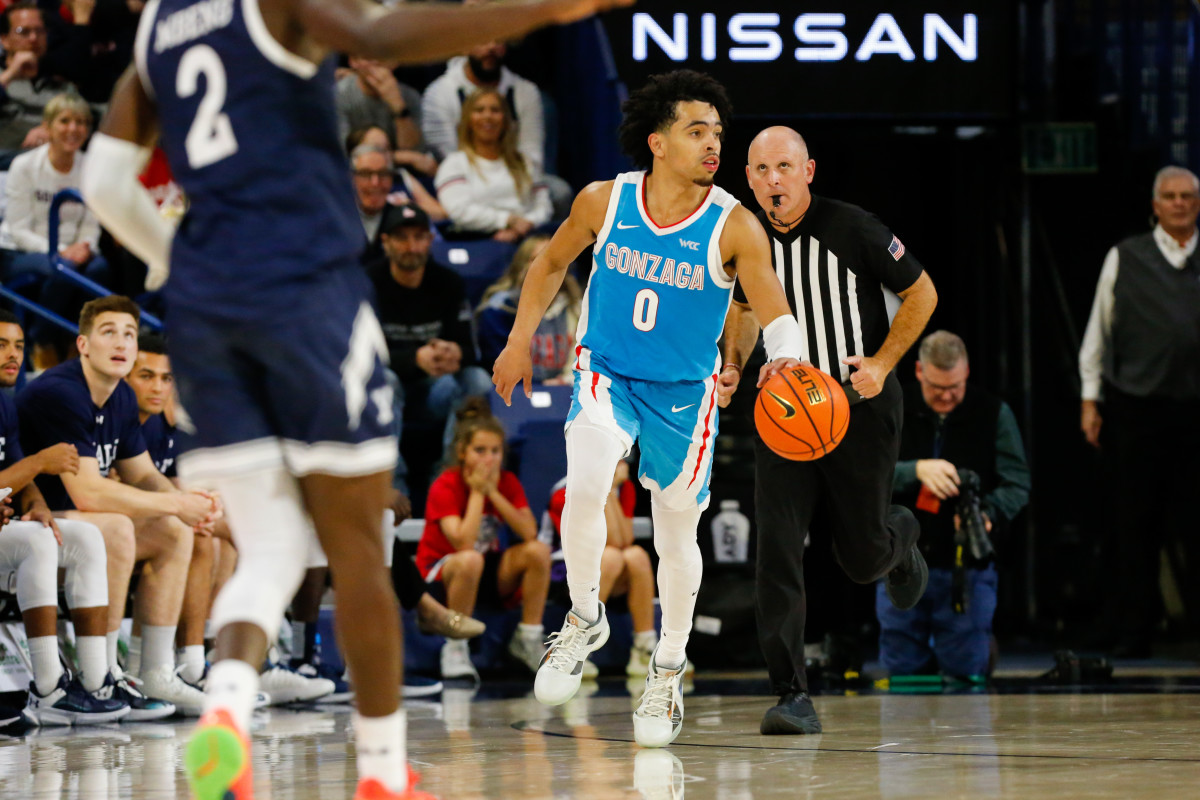 Photos: Gonzaga men's basketball wears Nike N7 uniforms in 2023-24 ...