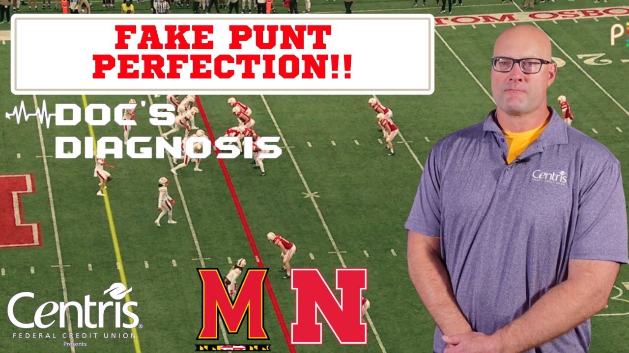 Doc's Diagnosis: Nebraska Fake Punt vs. Maryland - All Huskers