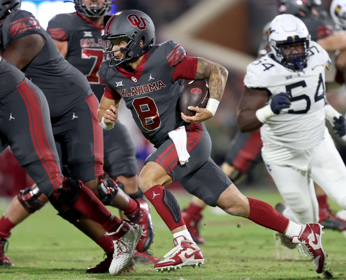 Oklahoma QB Dillon Gabriel Lands Big 12 Honor, Named Semifinalist for ...