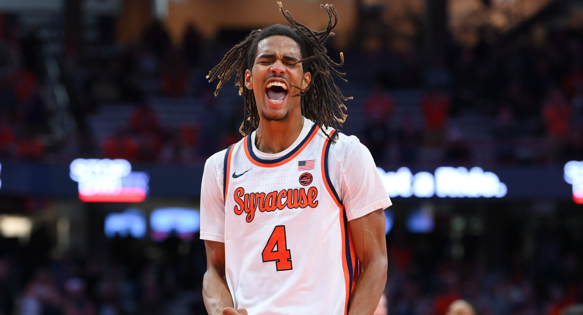 WATCH: Chris Bell Discusses Career Performance, Syracuse's Comeback Win ...