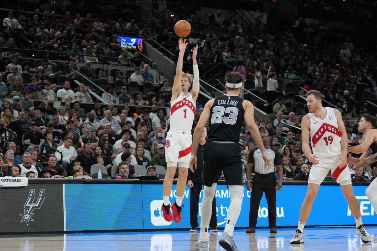 Raptors' Gradey Dick Talks Adjusting to NBA 3-Point Line - Sports ...