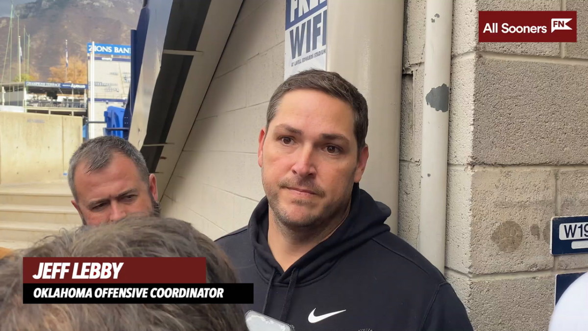 WATCH: Oklahoma OC Jeff Lebby BYU Postgame - Sports Illustrated ...