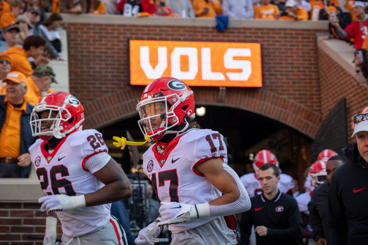 Georgia Football Photos From Bulldogs Beating Tennessee - Sports ...