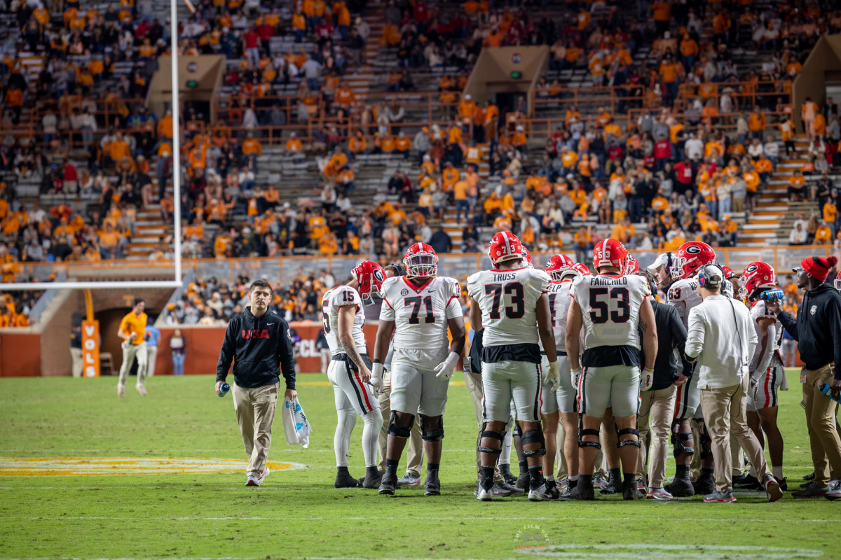 Georgia Football Photos From Bulldogs Beating Tennessee - Sports ...