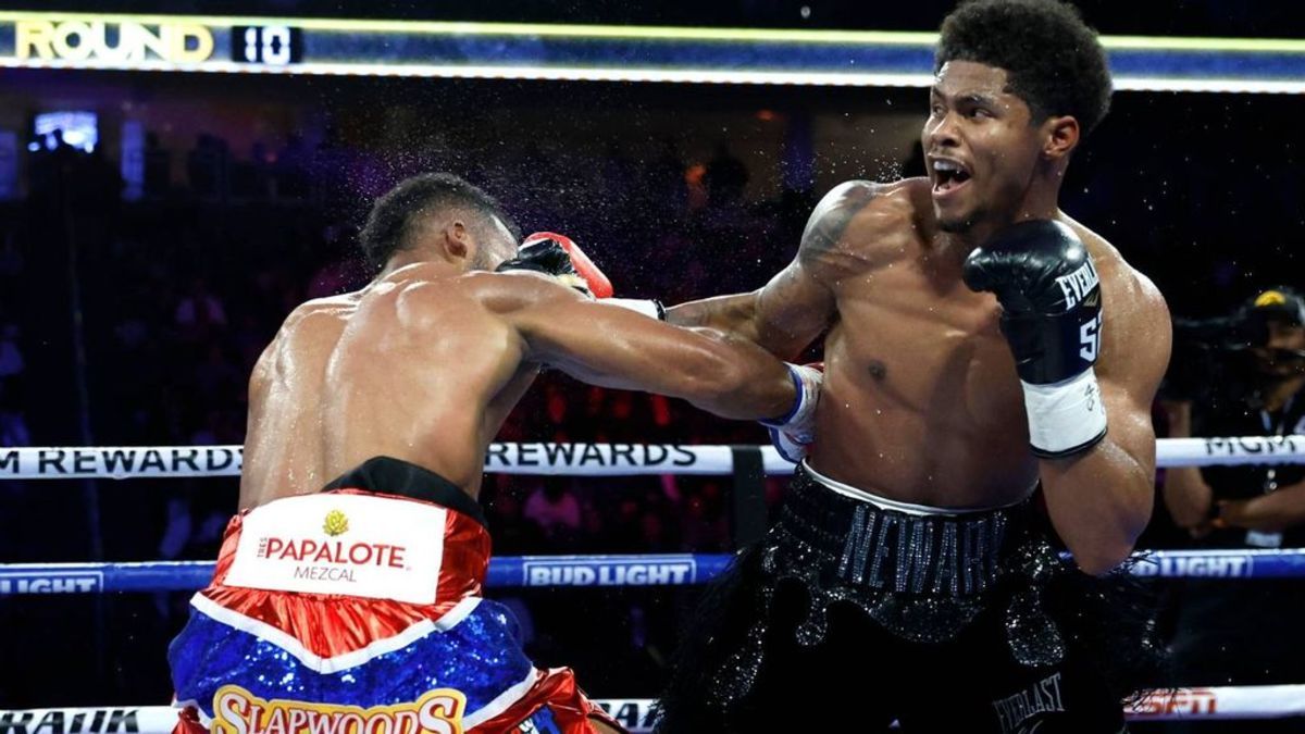 Shakur Stevenson Defeats Edwin De Los Santos To Win The WBC Lightweight ...