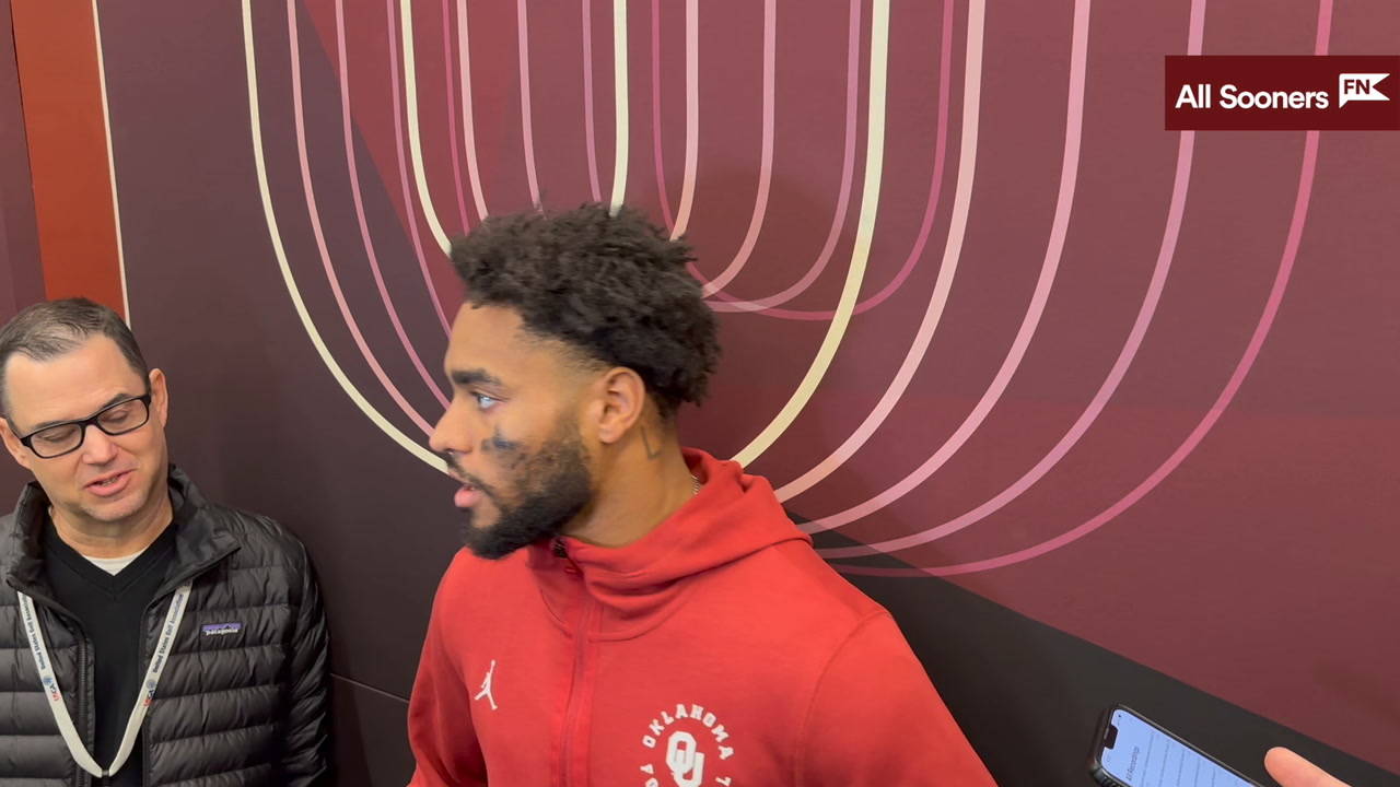 WATCH: Oklahoma DB Woodi Washington TCU Postgame Interview - Sports ...