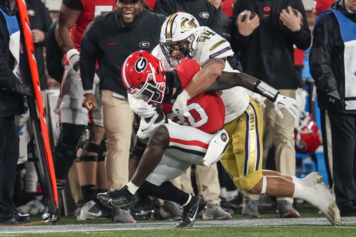 Georgia Tech's Late Rally Comes up Short vs No. 1 Georgia - Sports ...
