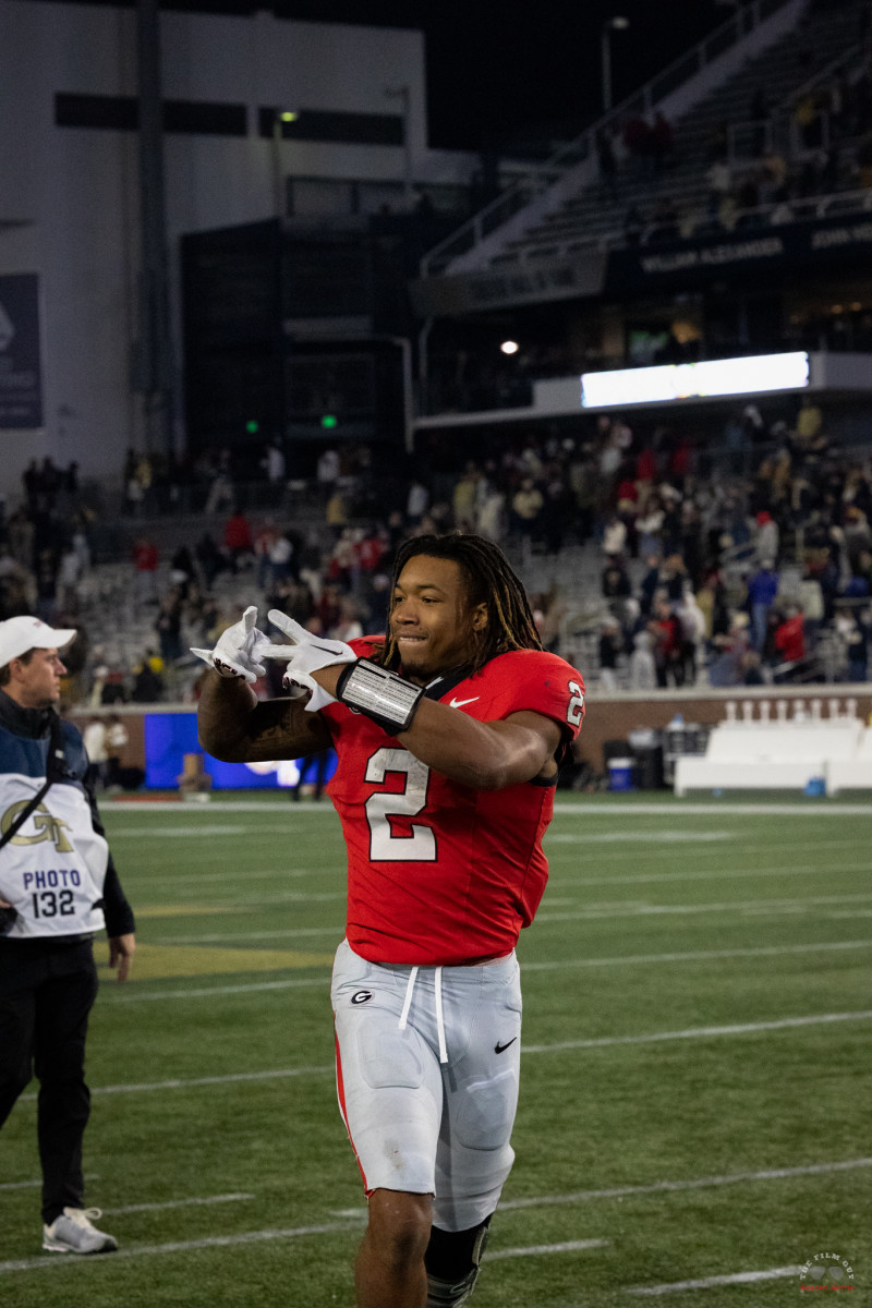 Georgia vs Georgia Tech Photos From the Matchup, Bulldogs Rush to Win ...
