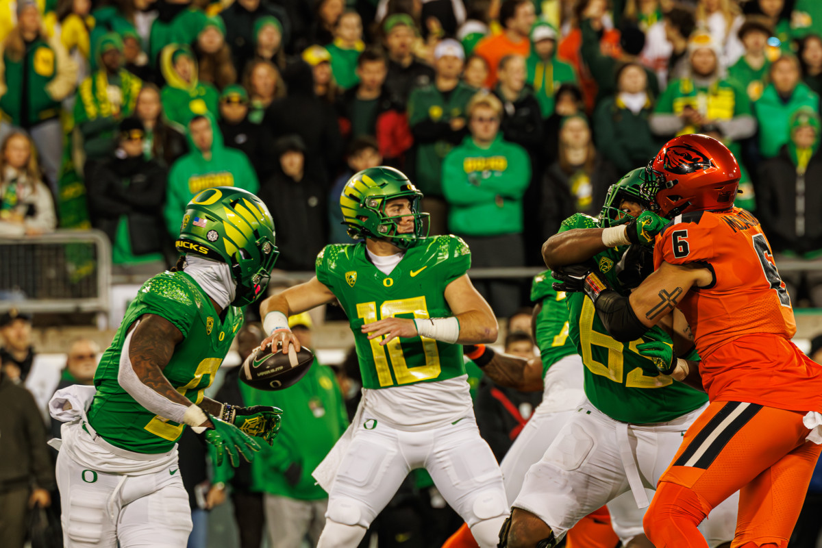 Oregon Football: Oregon QB Bo Nix Tops Week 14 Heisman Trophy Odds - Sports Illustrated Oregon ...