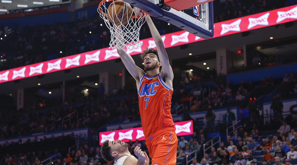Rudy Gobert Offers Exuberant Praise of Thunder Big Man Chet Holmgren ...