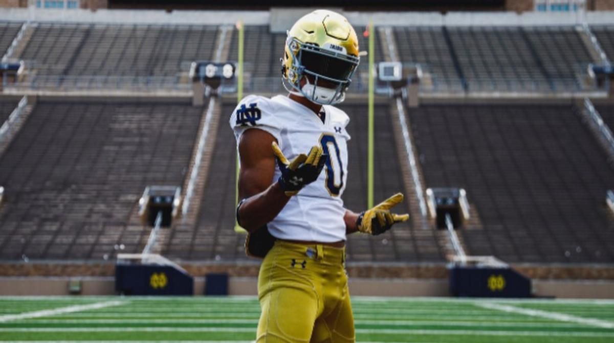 Family, Love And Faith Landed Ivan Taylor With Notre Dame - Sports ...