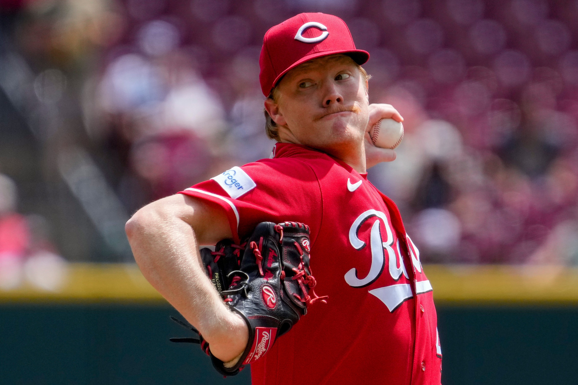 Cincinnati Reds starting pitcher Andrew Abbott Building Up Strength For ...