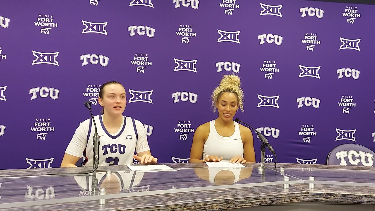 WATCH! Guards Madison Conner and Jaden Owens Postgame Following 82-50 ...