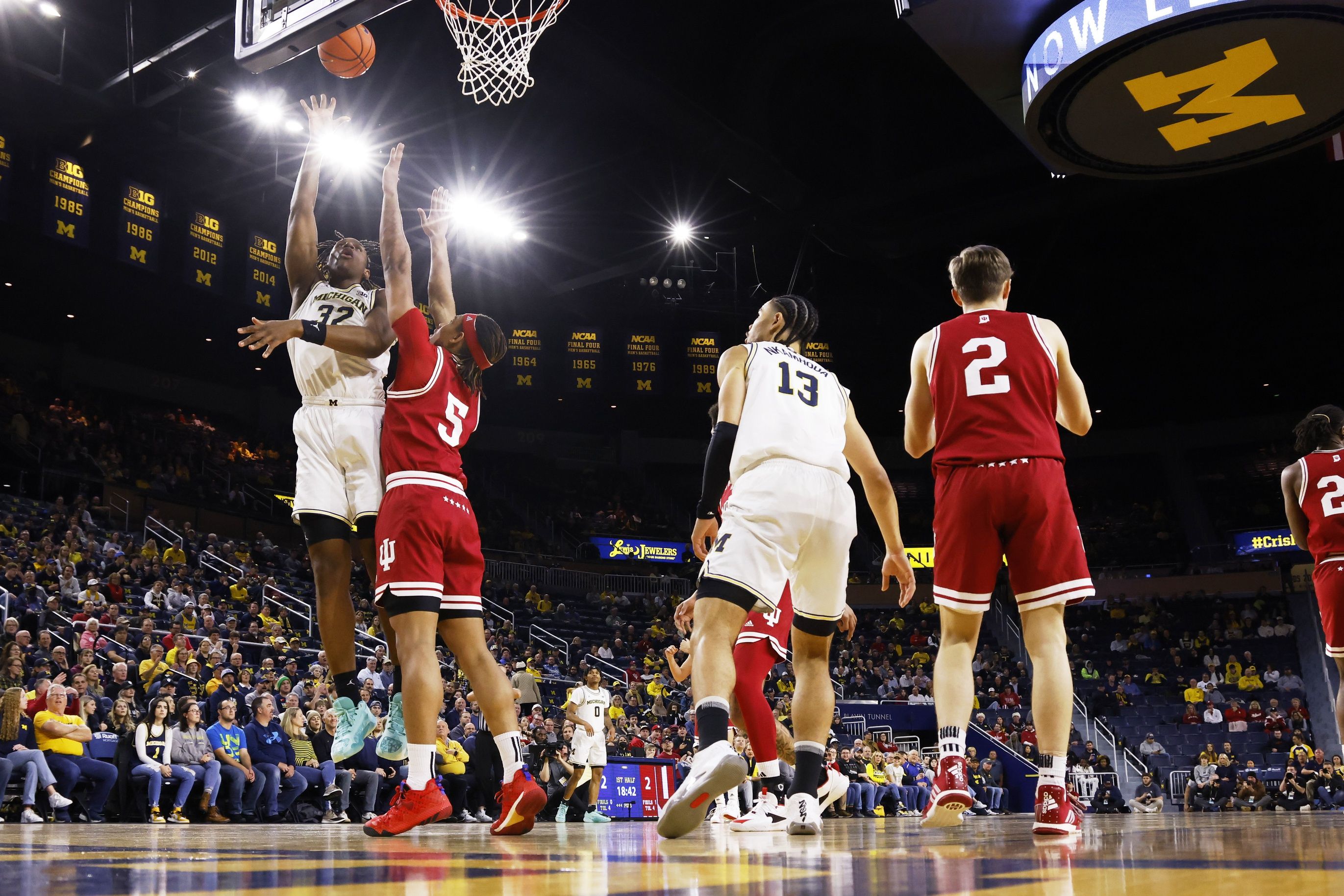 PHOTO GALLERY: Best Pictures From Indiana's 78-75 Win Over Michigan ...