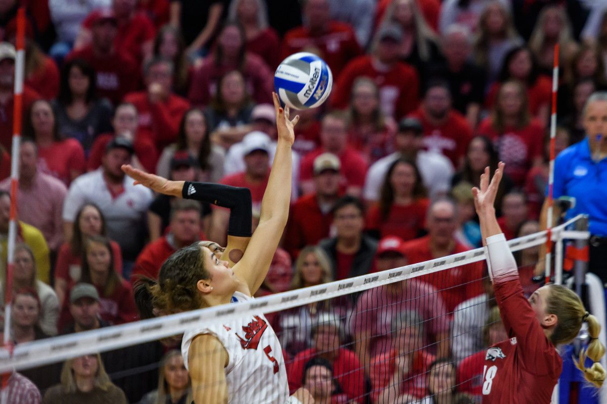 Gallery: Husker Volleyball Downs Razorbacks in Four Sets - All Huskers