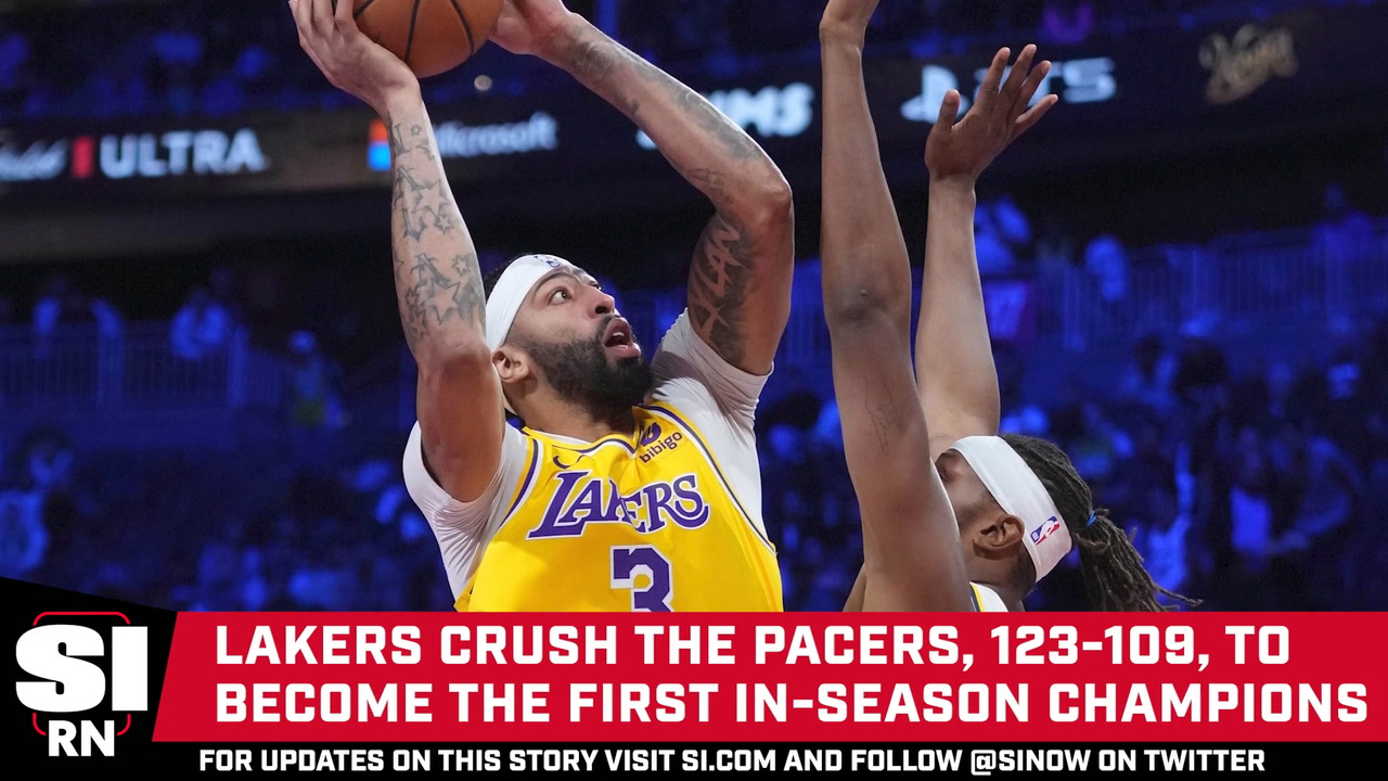 Lakers Crush The Pacers To Become The First In-Season Champions - Sports Illustrated Orlando ...