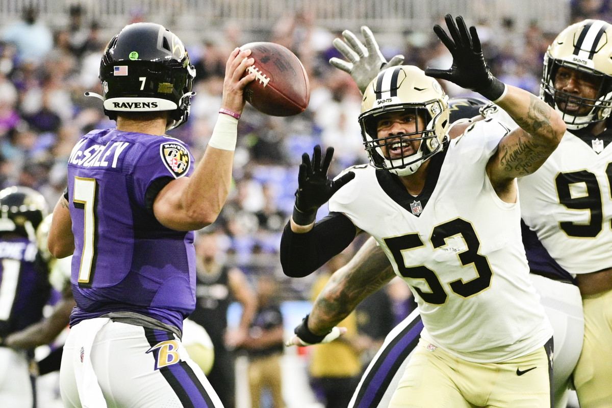 New Orleans Saints Zack Baun Making Strides in Expanded Pass Rush Role ...